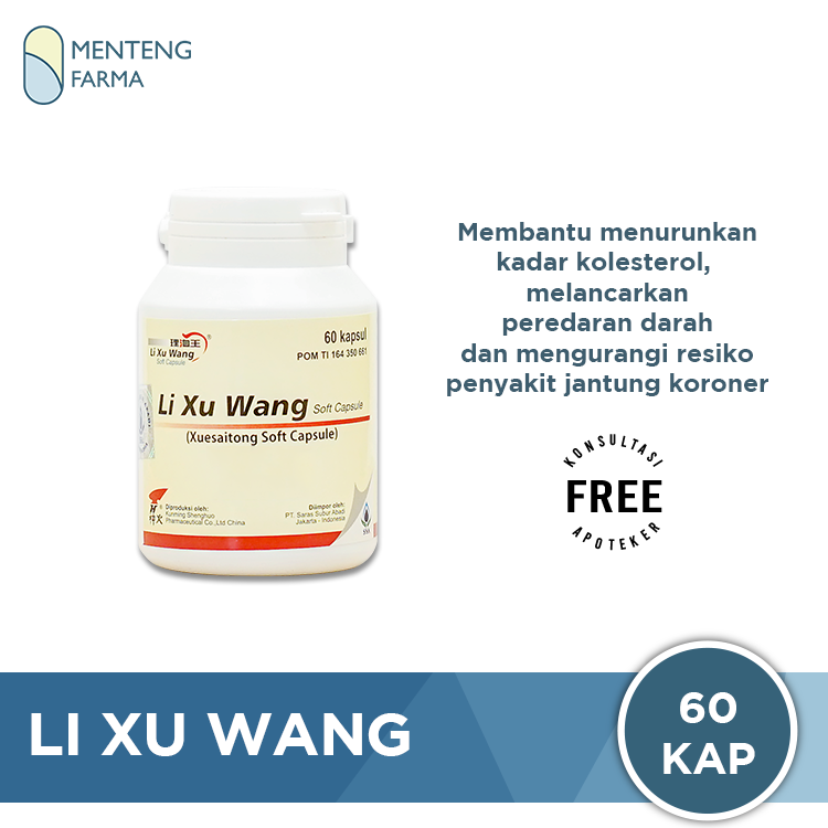 Li Xu Wang Soft Capsule - Isi 60 – Apotek