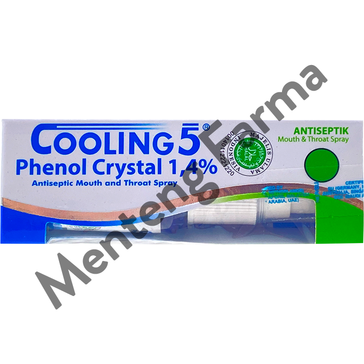 Cooling 5 Spray (Cool Mint) - Obat Sariawan dan Sakit Tenggorokan – Apotek