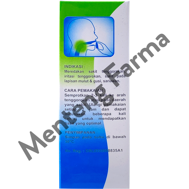 Cooling 5 Spray (Cool Mint) - Obat Sariawan dan Sakit Tenggorokan – Apotek