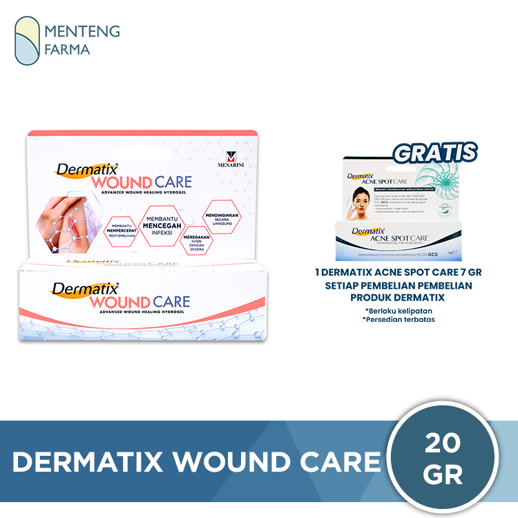 Dermatix Wound Care 20 gr - Mengatasi Bekas Luka – Apotek