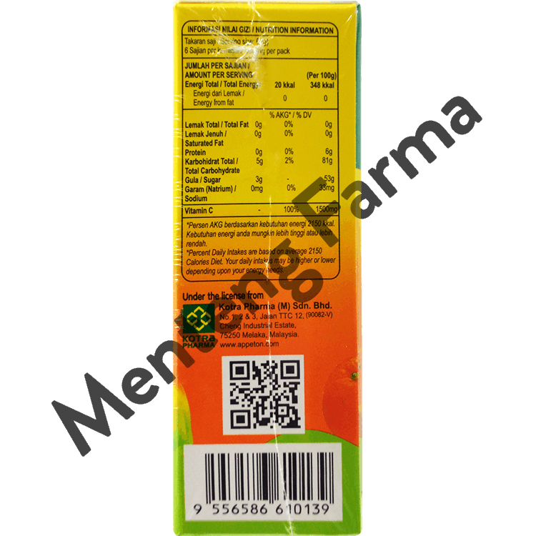 Appeton Gummies (Passtilles) 4 Sachet - Permen Gummy Vitamin C Anak ...