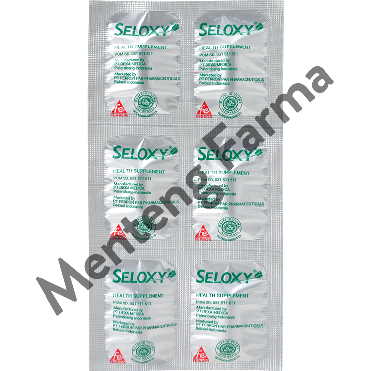 Seloxy 6 Kaplet - Vitamin A, C, E, Zinc dan Selenium – Apotek
