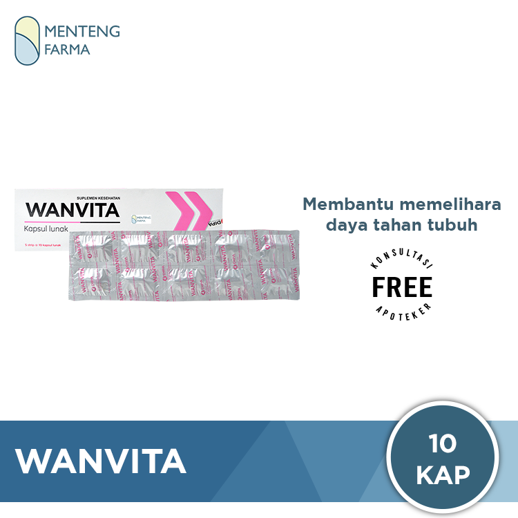 Wanvita 10 Kapsul - Suplemen Kesehatan Ibu Hamil dan Menyusui – Apotek