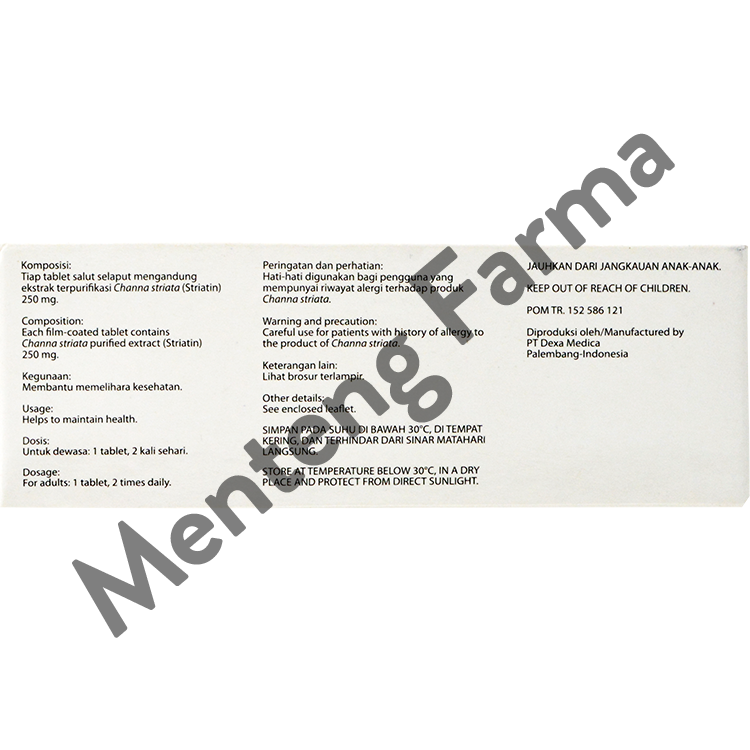 Inbumin 6 Tablet - Suplemen Kesehatan – Apotek