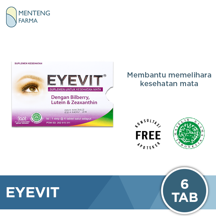 Eyevit 6 Tablet – Apotek