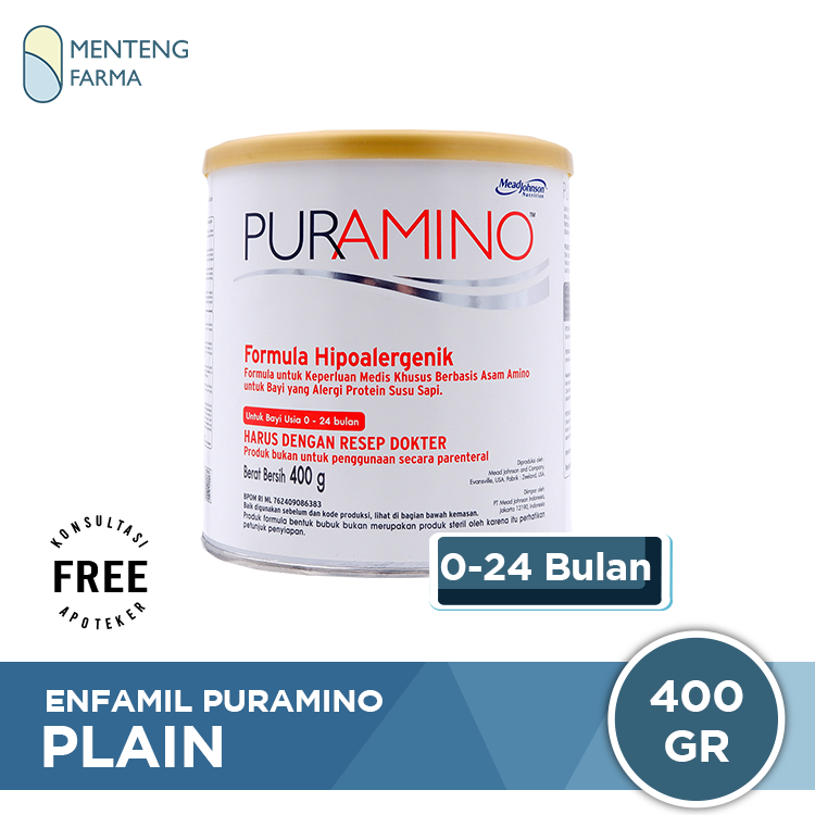 Enfamil Puramino Susu Formula Bayi Hipoalergenik 400 Gr - Susu Formula ...