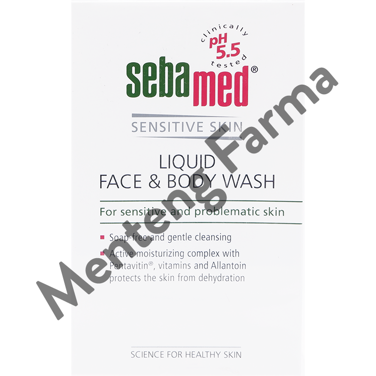 Sebamed Liquid Face and Body Wash 200 ML - Sabun Kulit Sensitif – Apotek