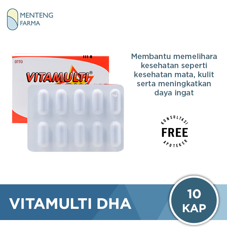 Vitamulti DHA 10 Kapsul - Multivitamin DHA – Apotek