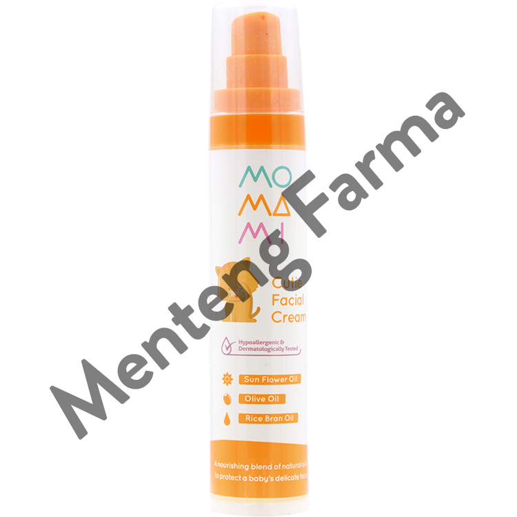 Momami Cutie Facial Cream 50 Gr - Krim Wajah Bayi – Apotek