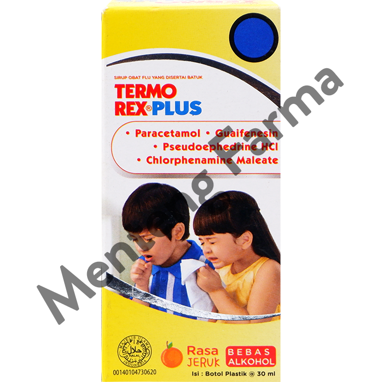 Termorex Plus Sirup 30 mL - Obat Batuk dan Pilek Anak – Apotek