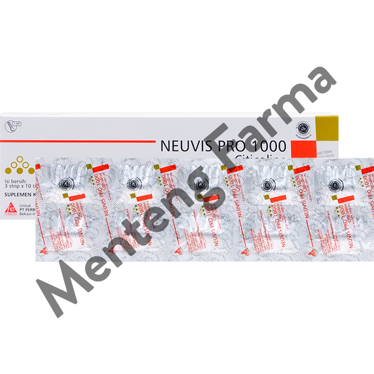 Neuvis Pro 1000 Strip 10 Tablet - Menangani Penurunan Kognitif Usia La ...