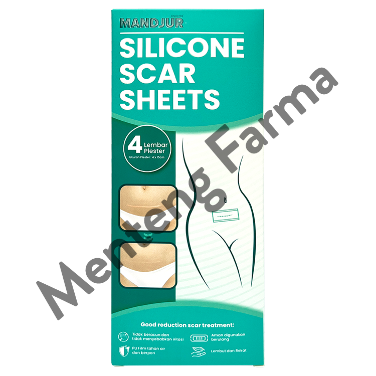 Silicone Scar Sheets Mandjur - Plaster penghilang bekas luka keloid ...