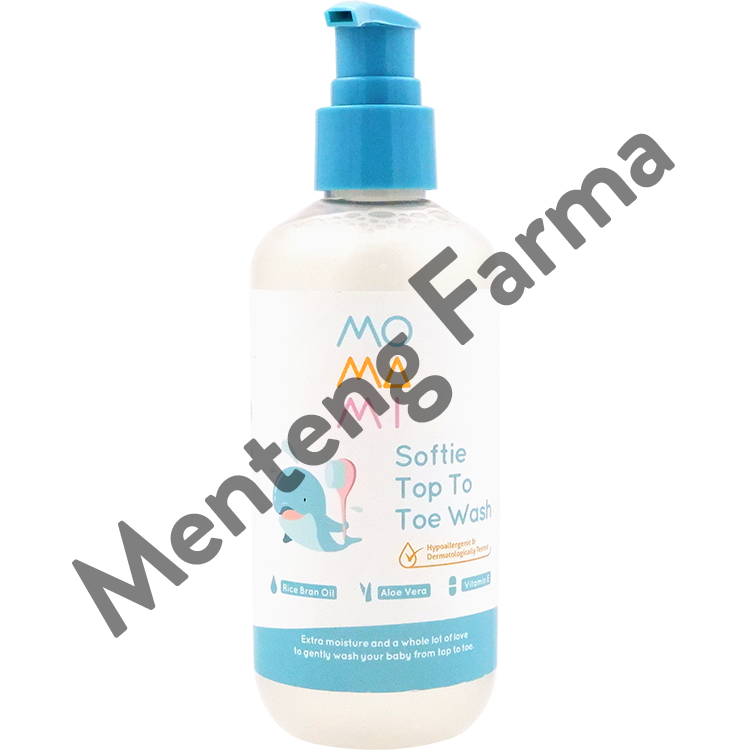 Momami Softie Top to Toe Wash 235 mL - Sabun dan Shampoo Bayi – Apotek