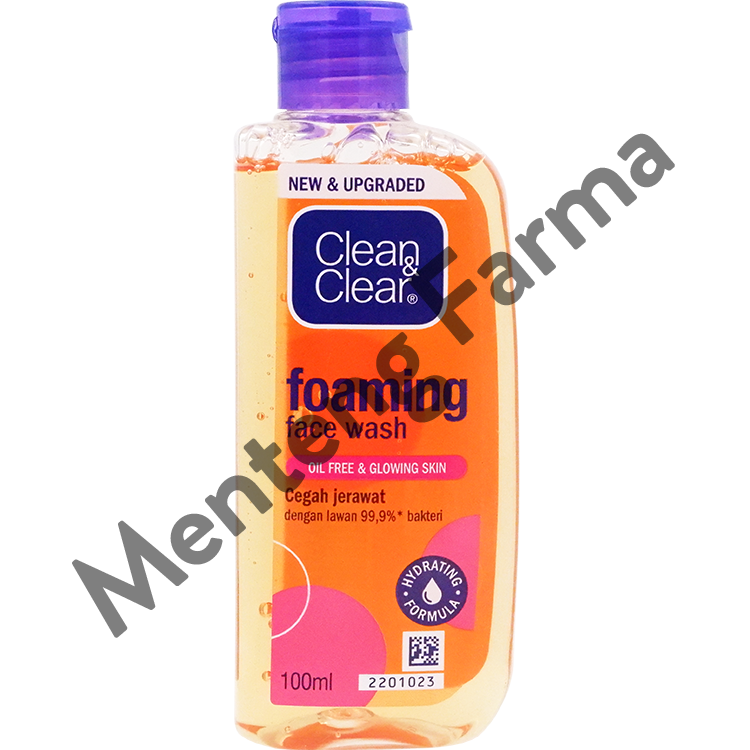 Clean & Clear Foaming Face Wash 100 mL - Sabun Cuci Muka Pembersih Waj ...