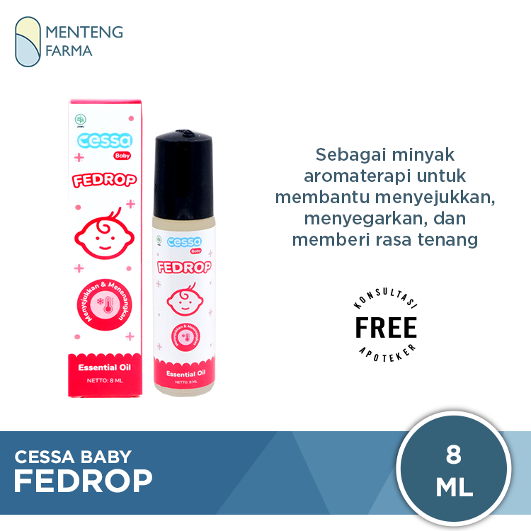 Cessa Baby Fedrop 8 mL - Sensasi Sejuk dan Menenangkan – Apotek