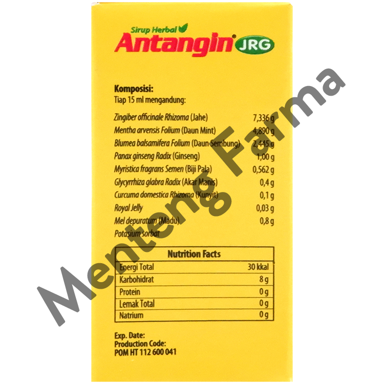 Antangin JRG Cair 5 Sachet - Sirup Masuk Angin Meriang Mual dan Pusing ...