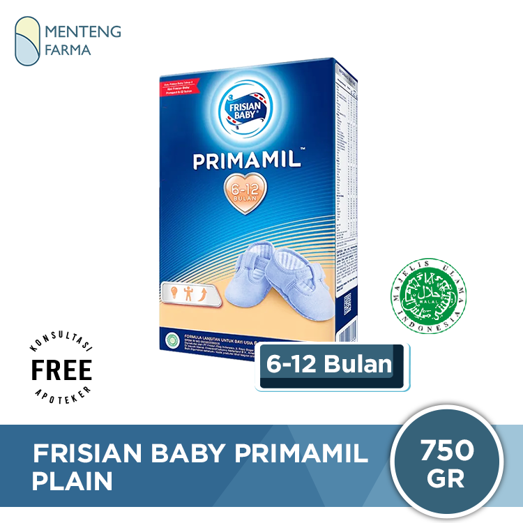 Frisian Baby Primamill 6-12 750 Gr - Susu Formula Bayi Lanjutan – Apotek