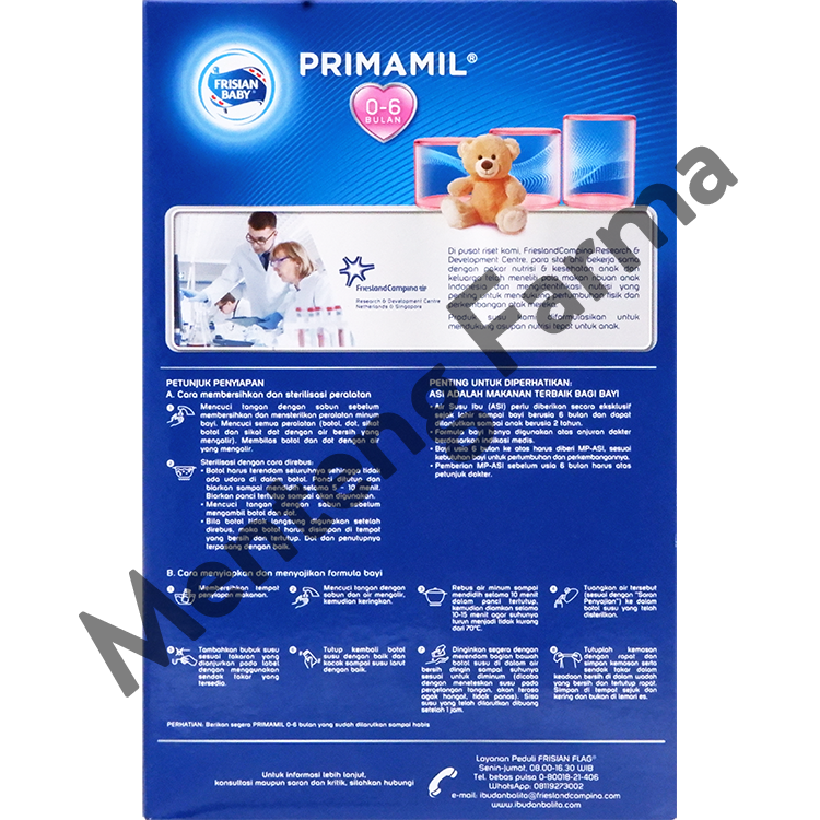 Frisian Baby Primamill 0-6 200 Gr - Susu Formula Bayi – Apotek