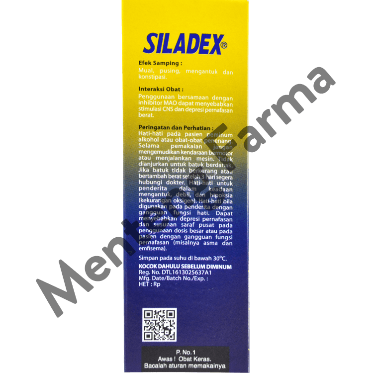 Siladex DMP Sirup 60 mL - Sirup Obat Batuk Tidak Berdahak dan Alergi ...