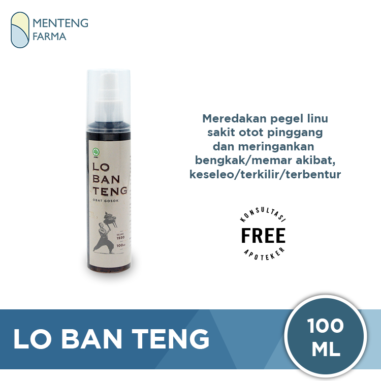 Obat Gosok Lo Siauw Gok (Lo Ban Teng) Spray - Atasi Pegal Linu, Sakit ...