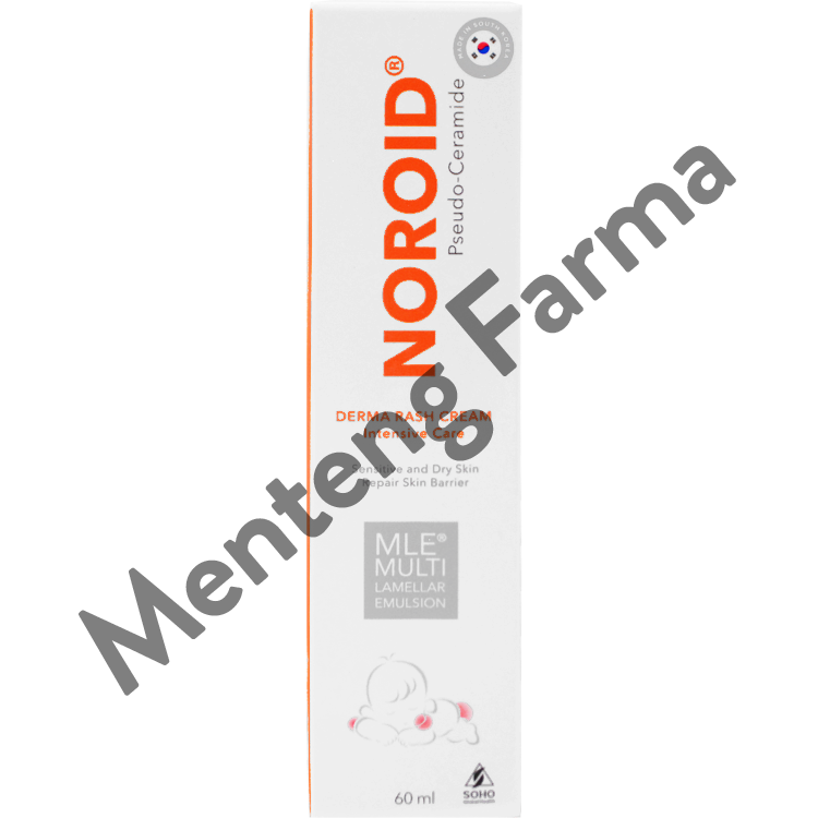 Noroid Derma Rash Cream 60 mL - Pelembab Kulit Bayi Dermatitis Atopik ...