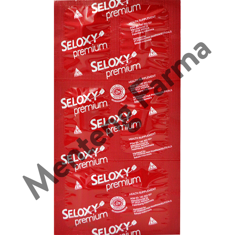 Seloxy Premium 6 Kaplet - Vitamin Kulit Anti Penuaan Dini Anti Kerutan ...