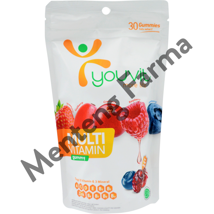 Youvit Multivitamin For Adult 30 Gummies - Multivitamin Gummy Dewasa R ...