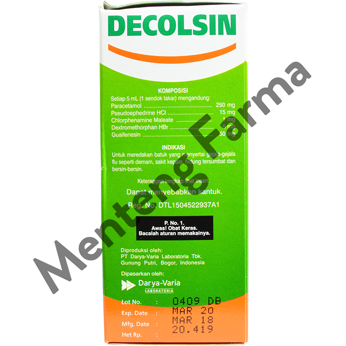 Decolsin Syrup – Apotek