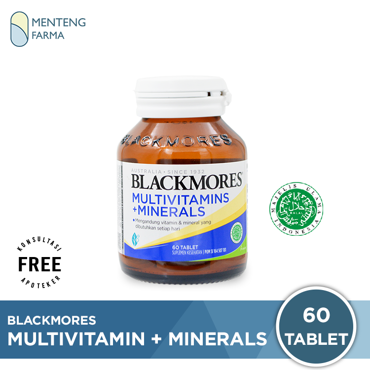 Blackmores Multivitamin & Minerals - Isi 60 Tablet – Apotek