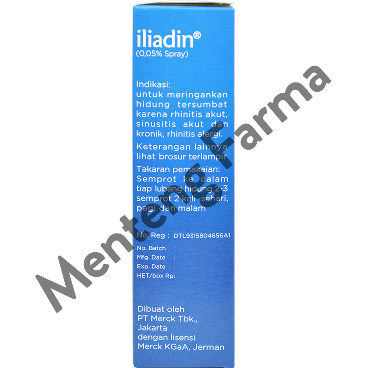 Iliadin Nasal Spray 10 mL - Obat Semprot Hidung Tersumbat – Apotek