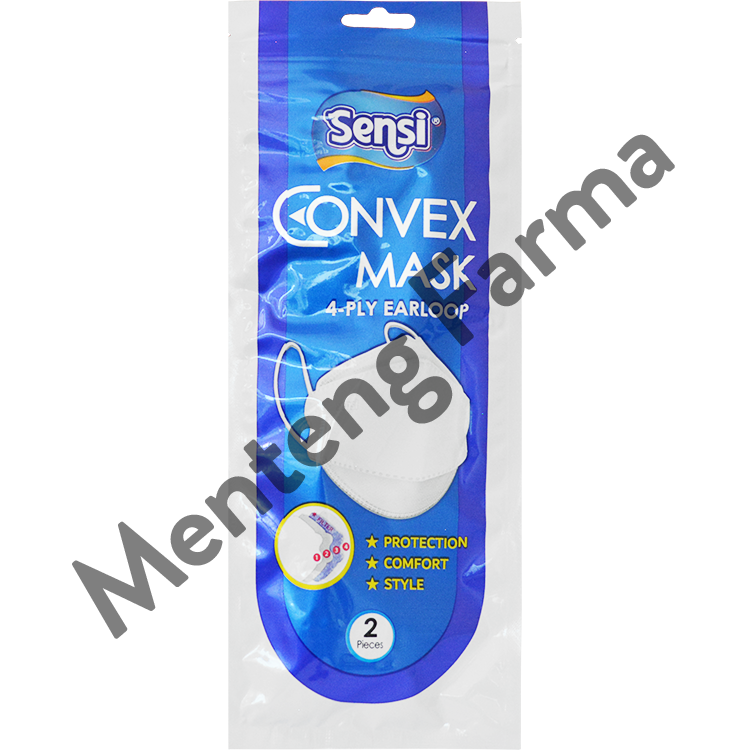 Sensi Convex Mask Earloop Isi 2 Pcs – Apotek