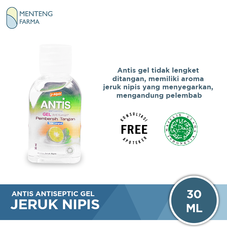 Antis Hand Sanitizer Gel 30 ML – Apotek