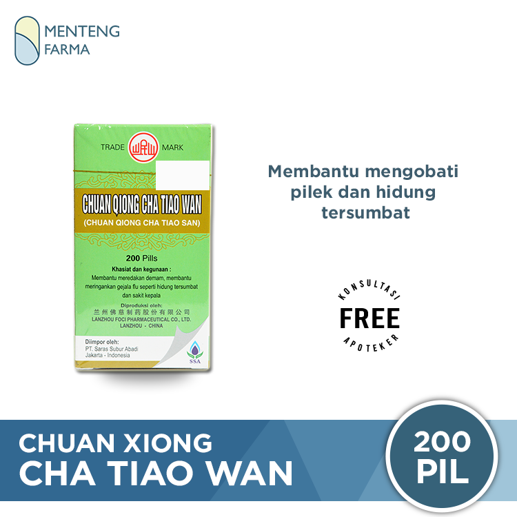 Chuan Xiong Cha Tiao Wan (Chuan Qiong Cha Tiao San) – Apotek