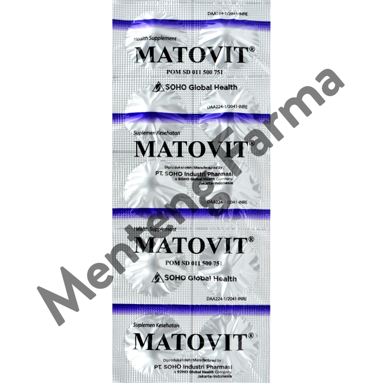 Matovit 10 Tablet - Suplemen Kesehatan Mata – Apotek