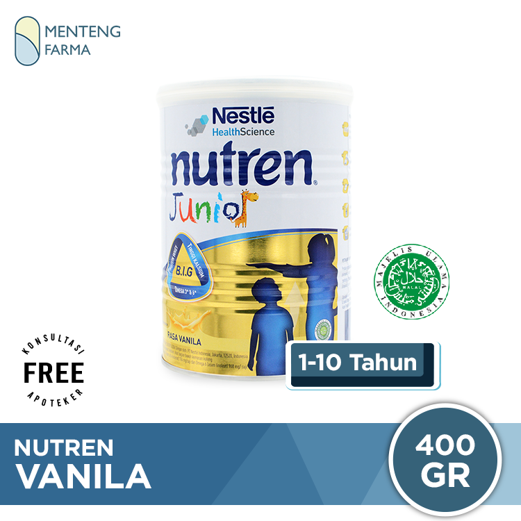 Nutren Junior 800 Gram - Susu Pertumbuhan Anak 1 - 10 Tahun – Apotek
