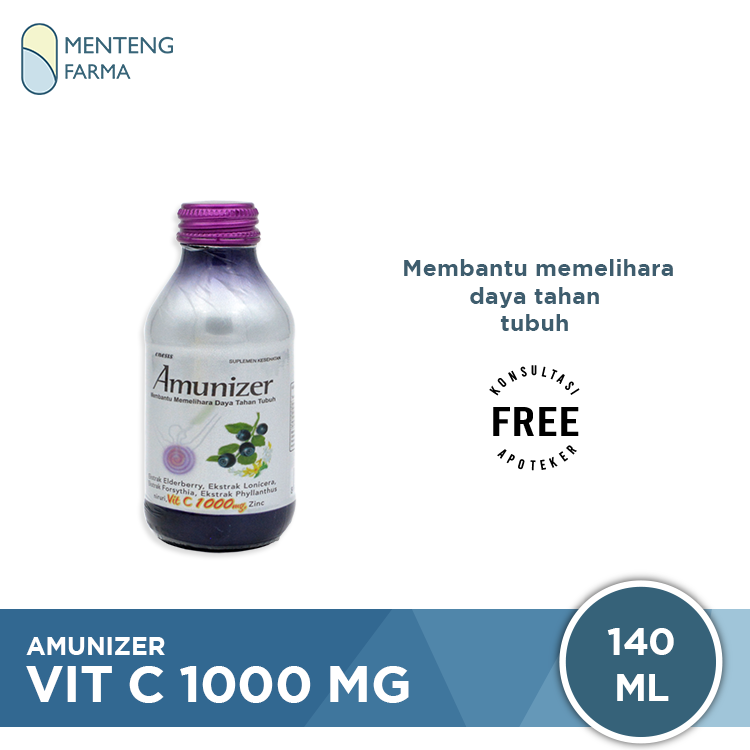 Amunizer Botol 140 ml - Menjaga Daya Tahan Tubuh – Apotek