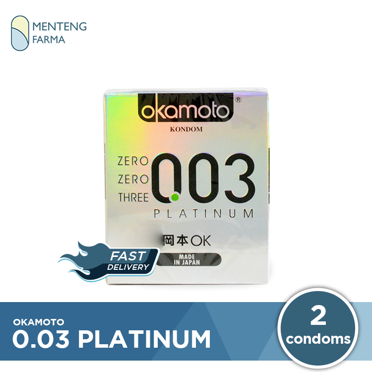Kondom Okamoto 003 Platinum - Isi 2 – Menteng Farma
