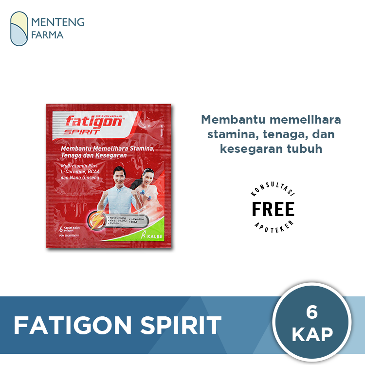 Fatigon Spirit - Multivitamin Penambah Energi dan Stamina Tubuh – Apotek