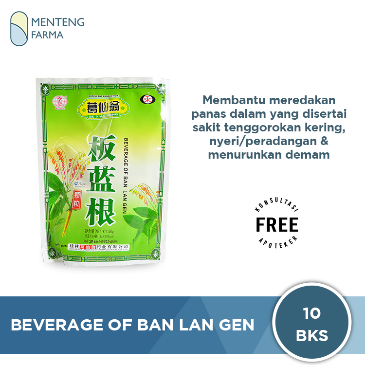 Beverage Of Ban Lan Gen (Ge Xian Weng) – Apotek