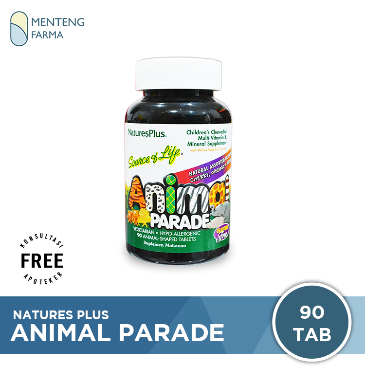 Natures Plus Animal Parade Multivitamin & Mineral 90 Tablet – Apotek