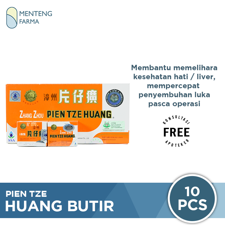 Pien Tze Huang Capsule - Obat Sakit Kuning, Pengering Luka Sehabis Ope ...