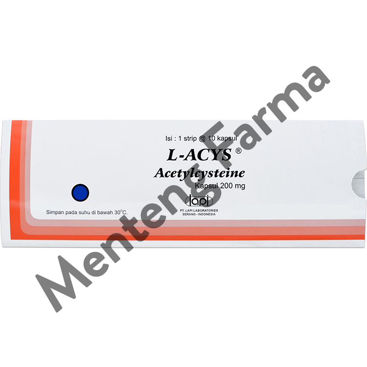 L-Acys 200 mg 10 Kapsul - Obat Batuk Berdahak – Apotek
