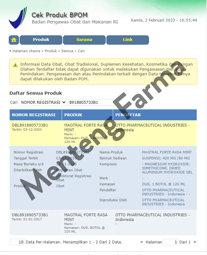 Magtral Forte Sirup 120 ml - Obat Gangguan Lambung / Sakit Maag – Apotek