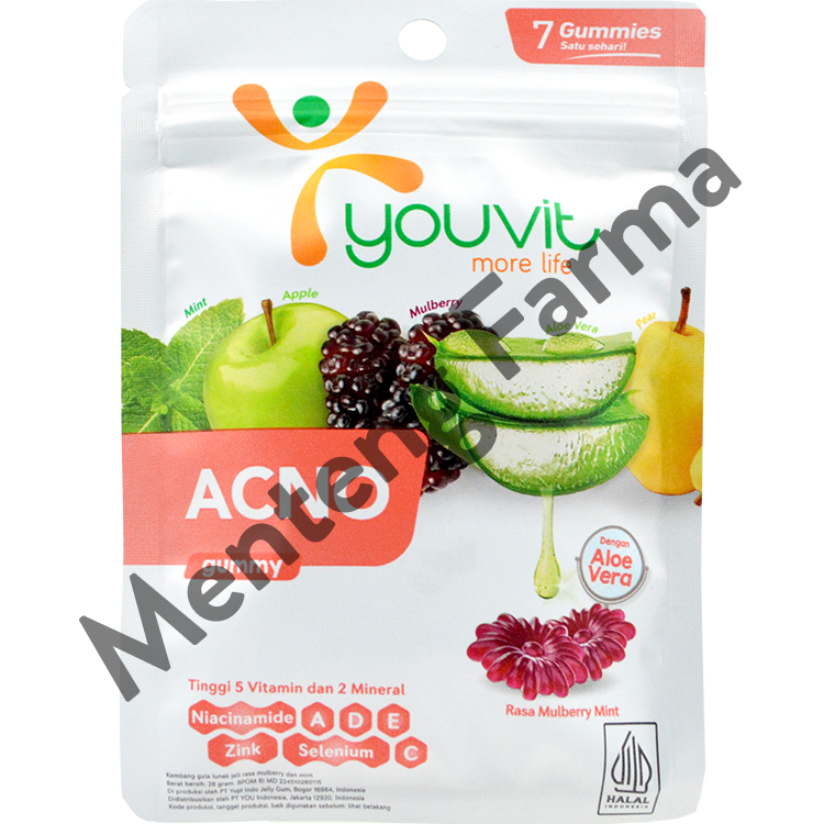 Youvit Acno 7 Gummies - Vitamin Untuk Kulit Berjerawat – Apotek