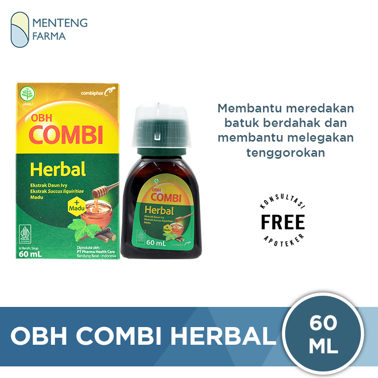 OBH Combi Herbal 60 mL - Obat Batuk Herbal – Apotek