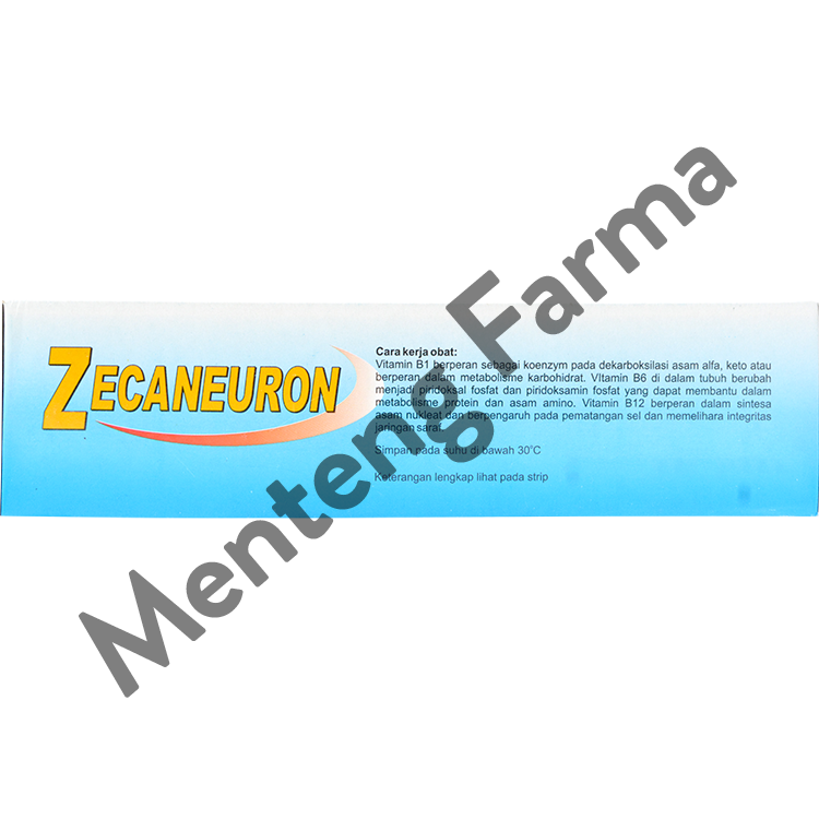 Zecaneuron 10 Kaplet - Vitamin B1 B6 B12 – Apotek