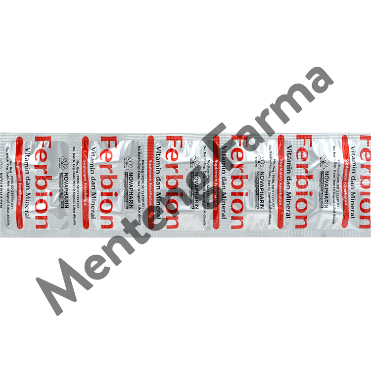 Ferbion 10 Kapsul - Mencegah Anemia – Apotek